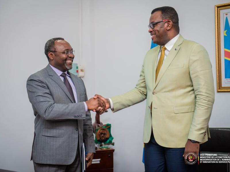 RDC : après publication de l'annuaire des agents de l'Etat, la Banque mondiale réaffirme son ...